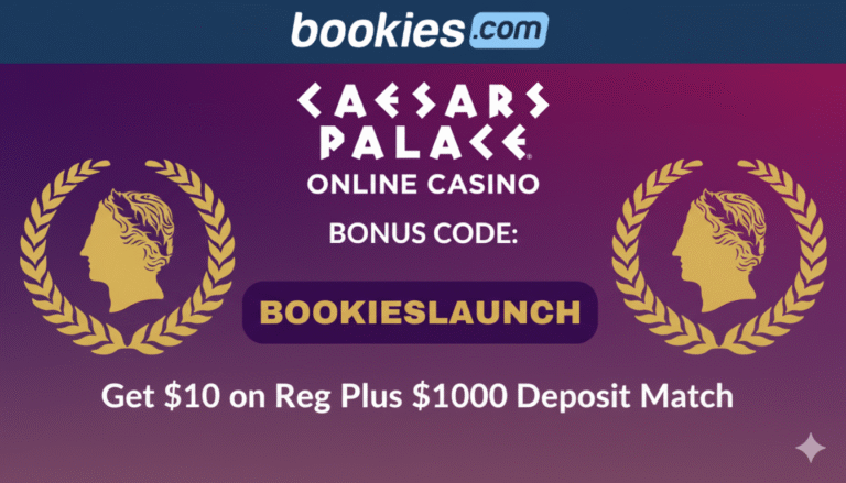 Caesars Palace Online Casino MI Promo Code BOOKIESLAUNCH: Claim $1,000 ...